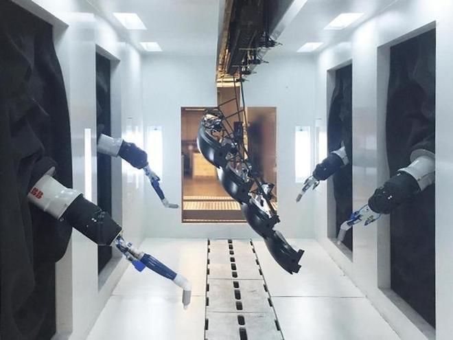 Encore Robot Powder Coating Spray Guns | Nordson