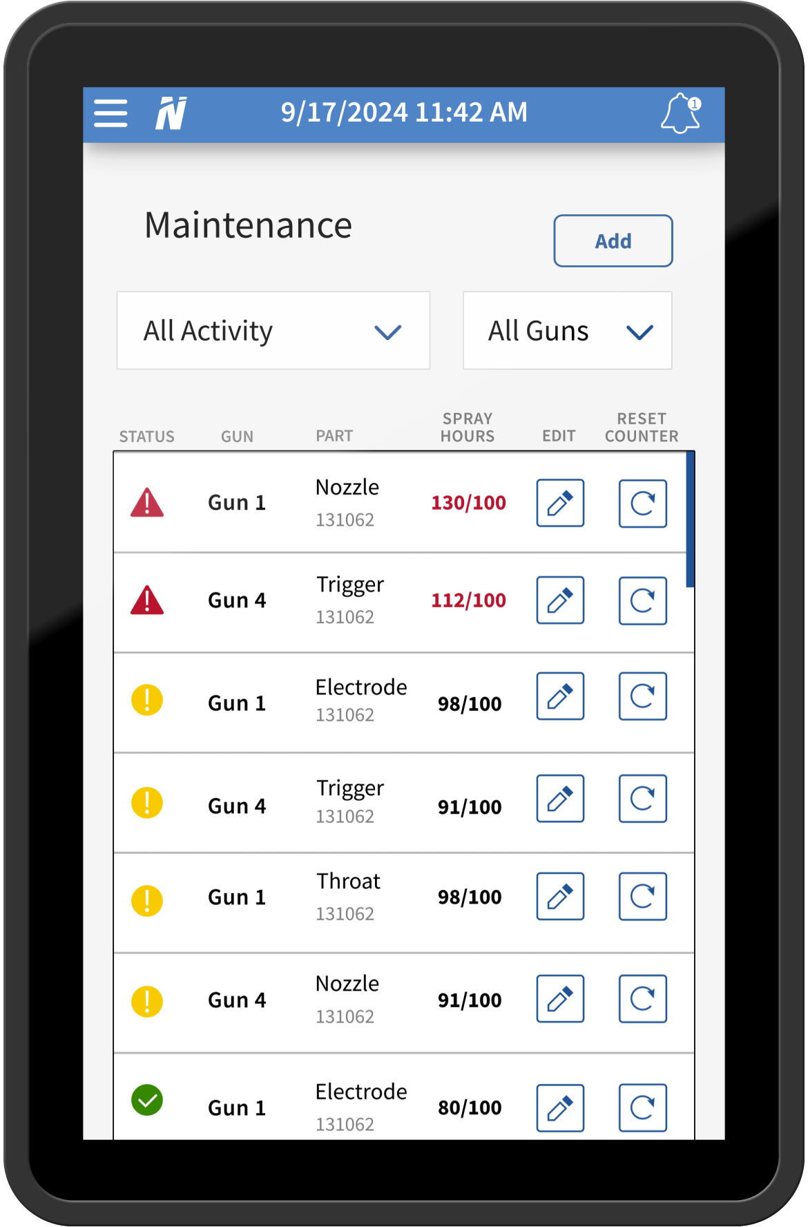 Encore® HD | Manual Powder Coating System