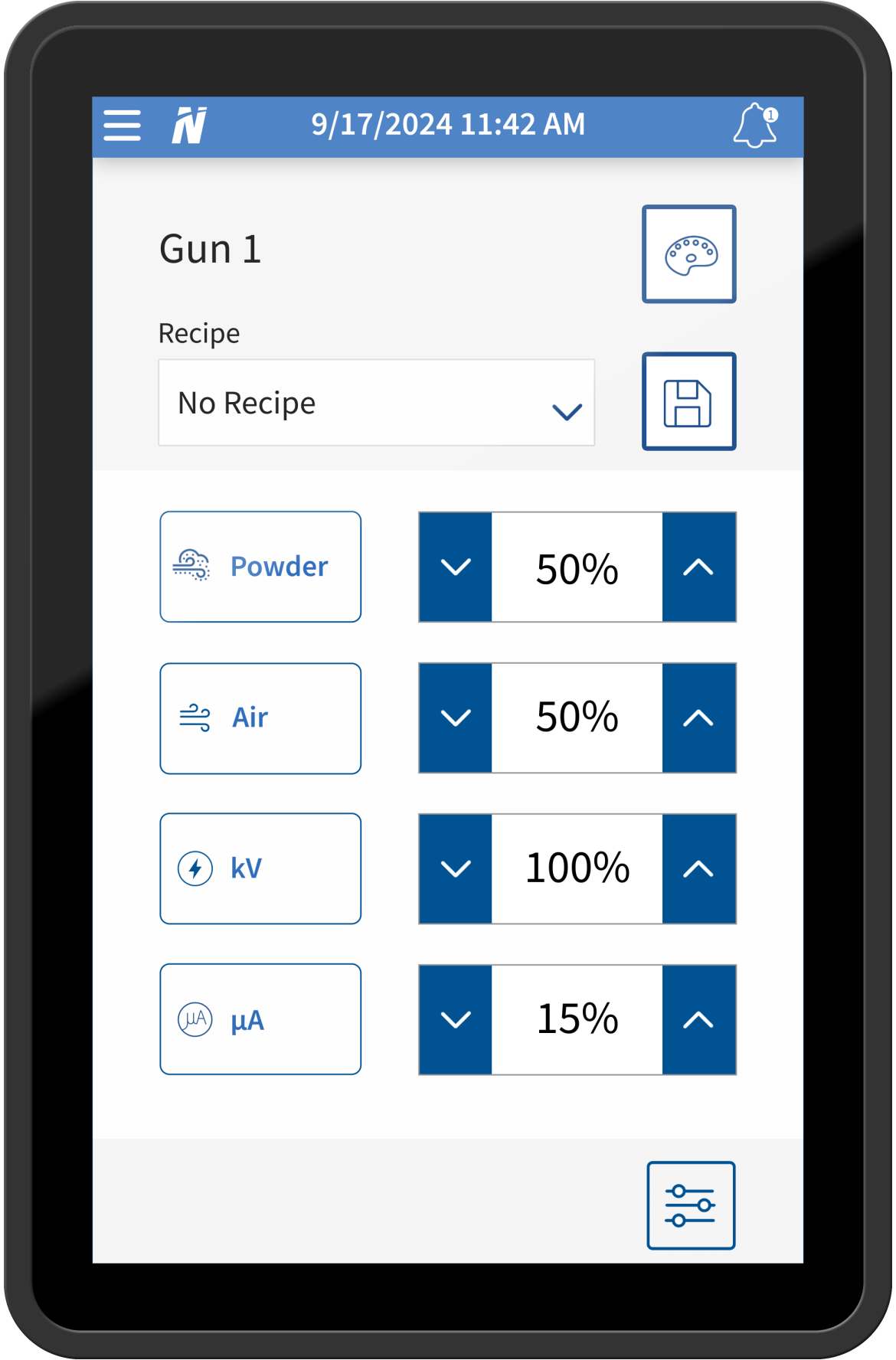 Encore® HD | Manual Powder Coating System