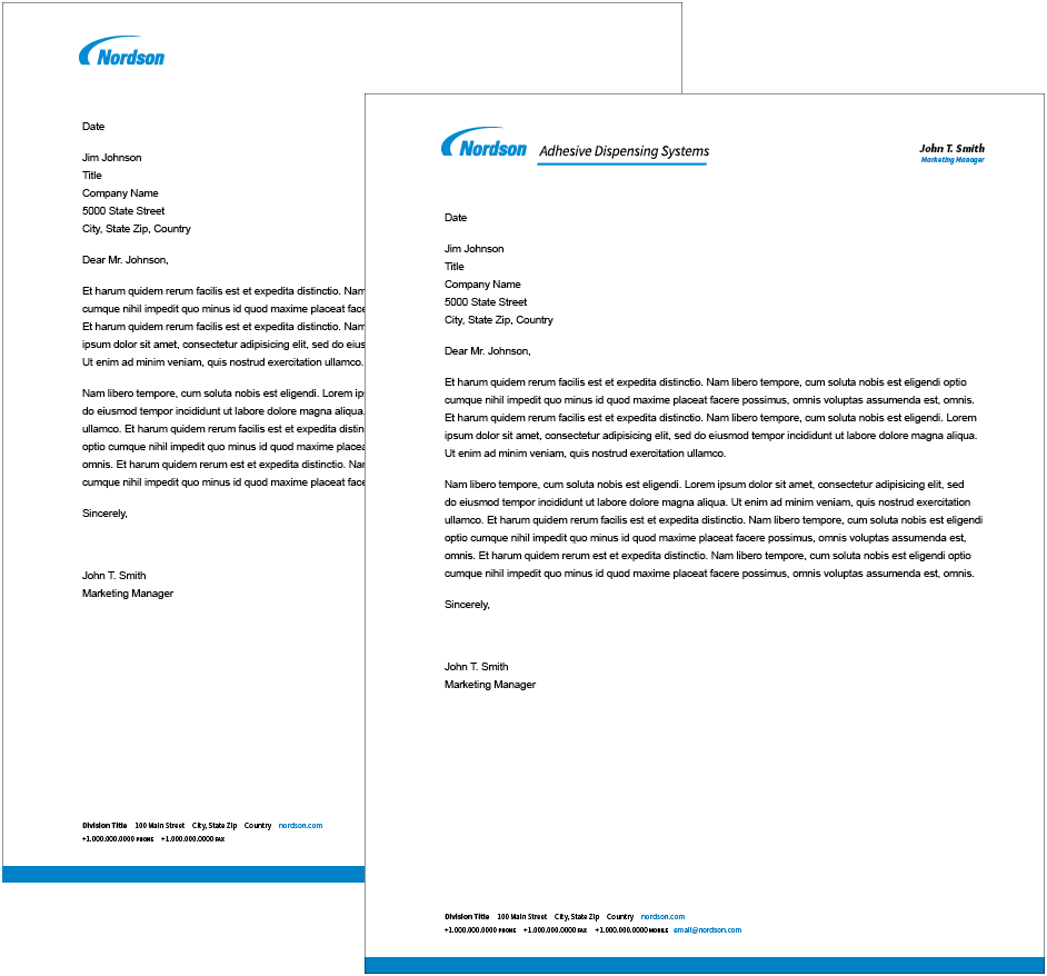 Stationery Letterhead