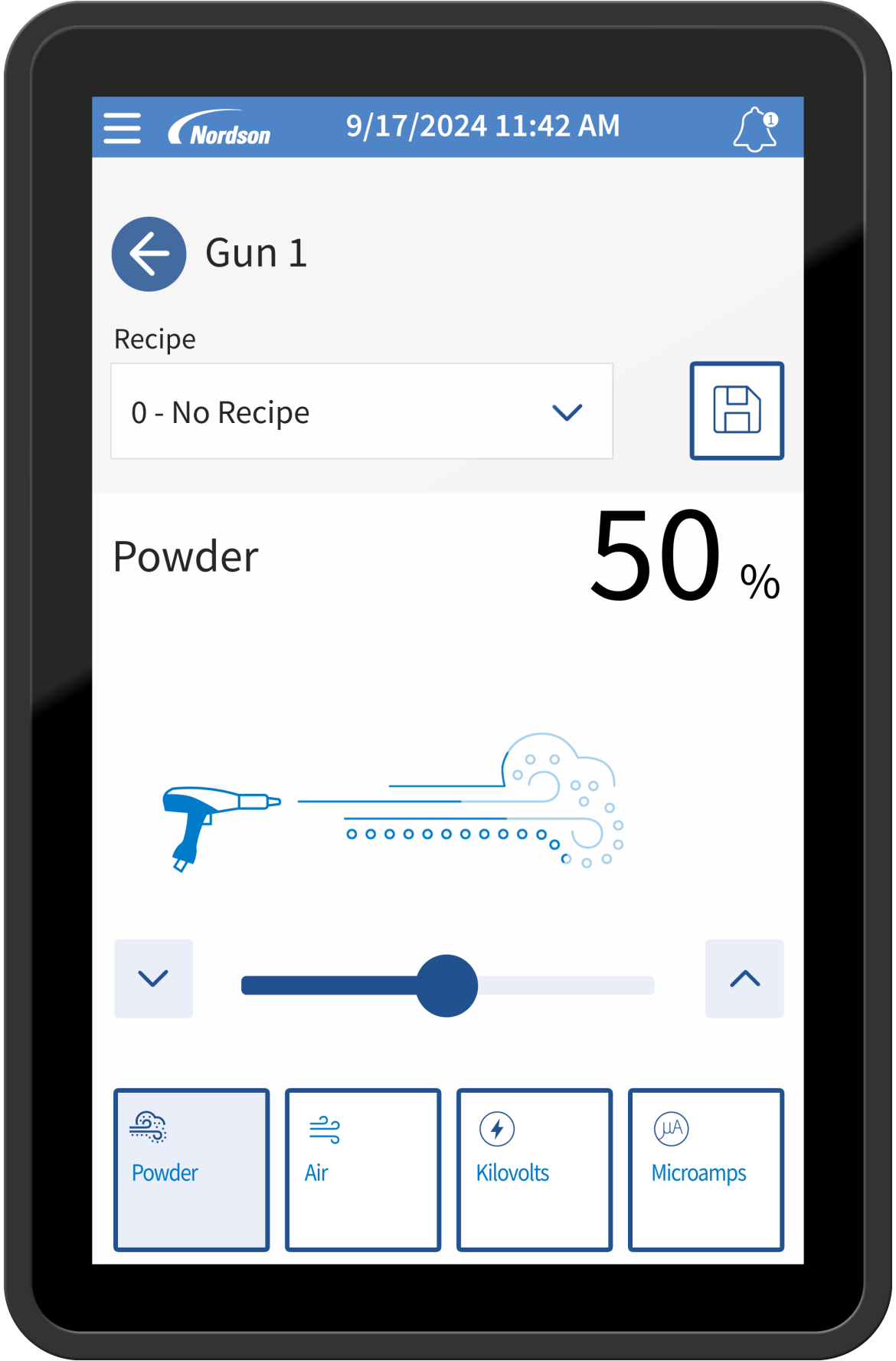 Encore® VT | Manual Powder Coating System